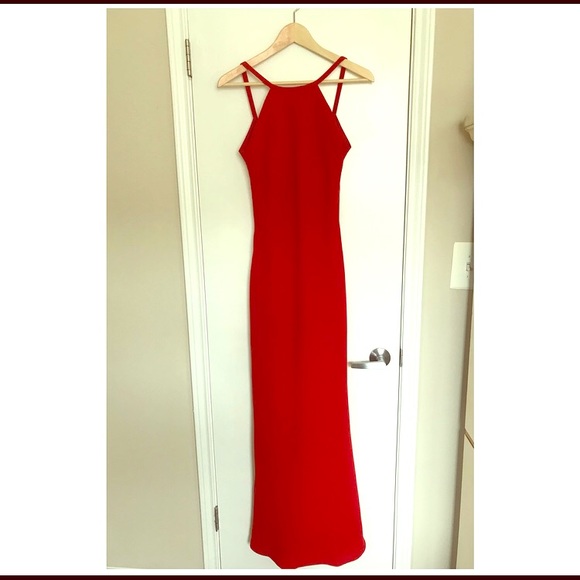 Calvin Klein | Dresses | Calvin Klein Red Formal Dress Size 4 | Poshmark